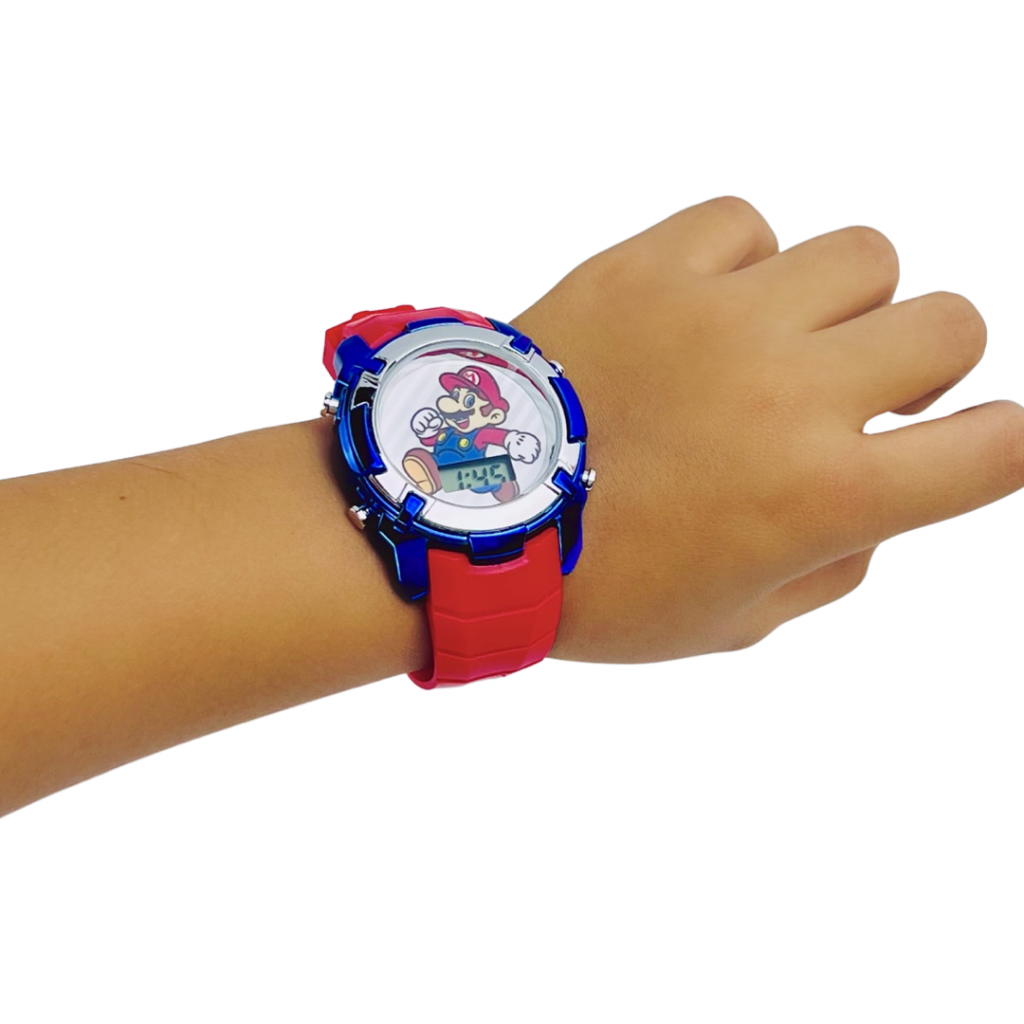 Reloj Super Mario Nintendo con Luces – Open Box