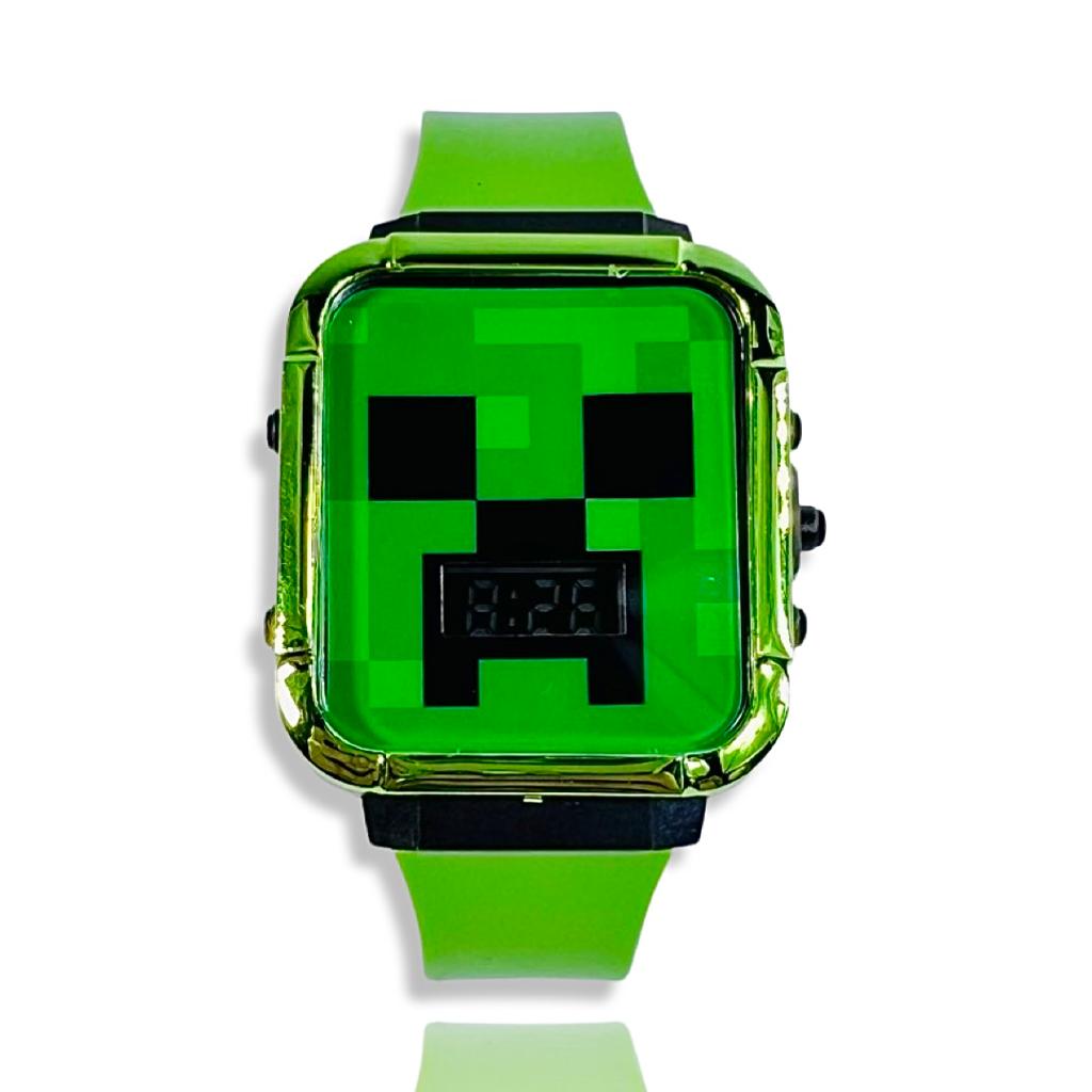Reloj Minecraft digital con luces – Open Box