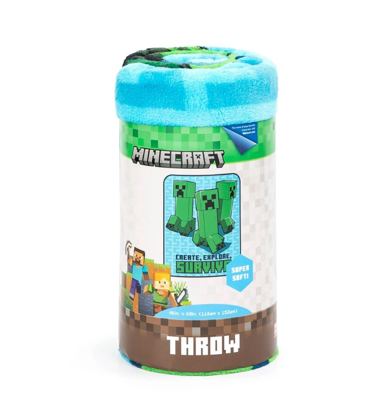 Minecraft Frazada suave – Open Box