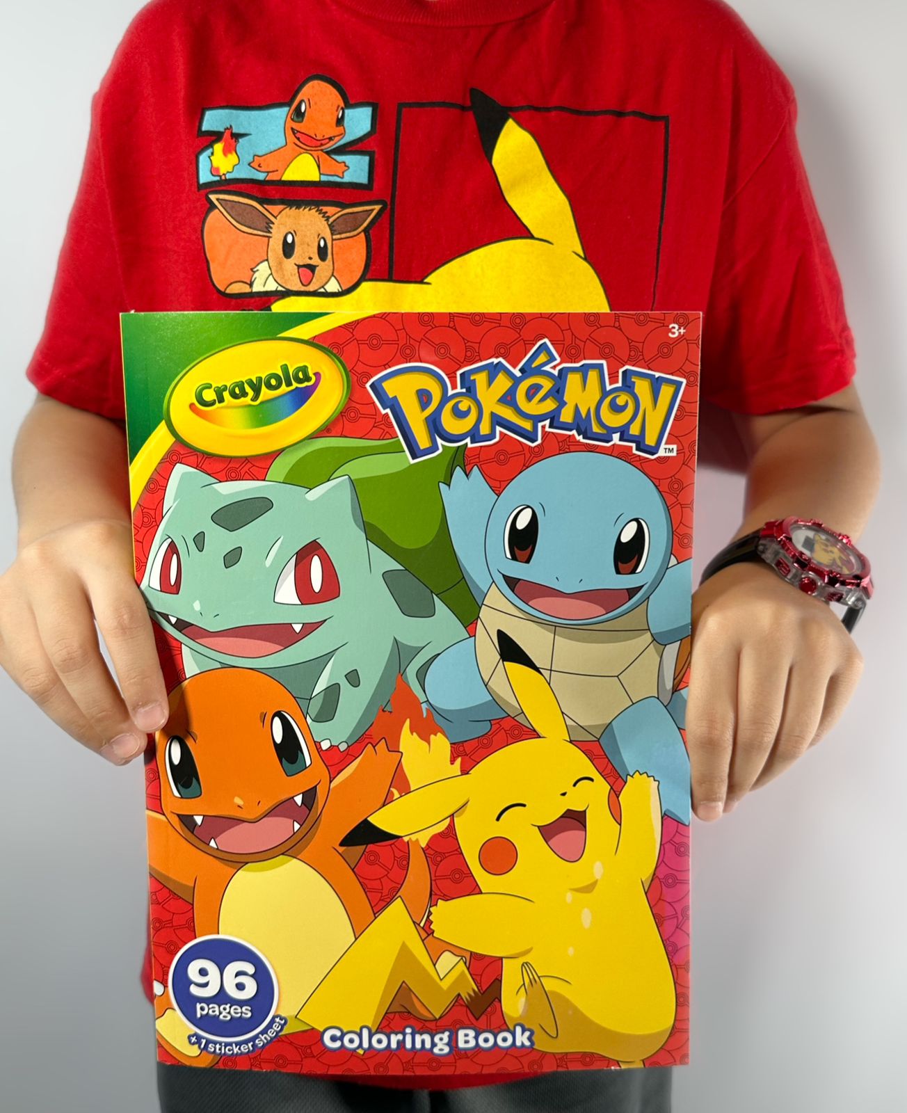 Pokemon Crayola Libro de Colorear y Stickers – Open Box