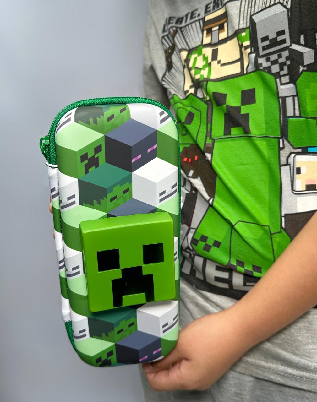 Minecraft Estuche 3D Squishy – Open Box