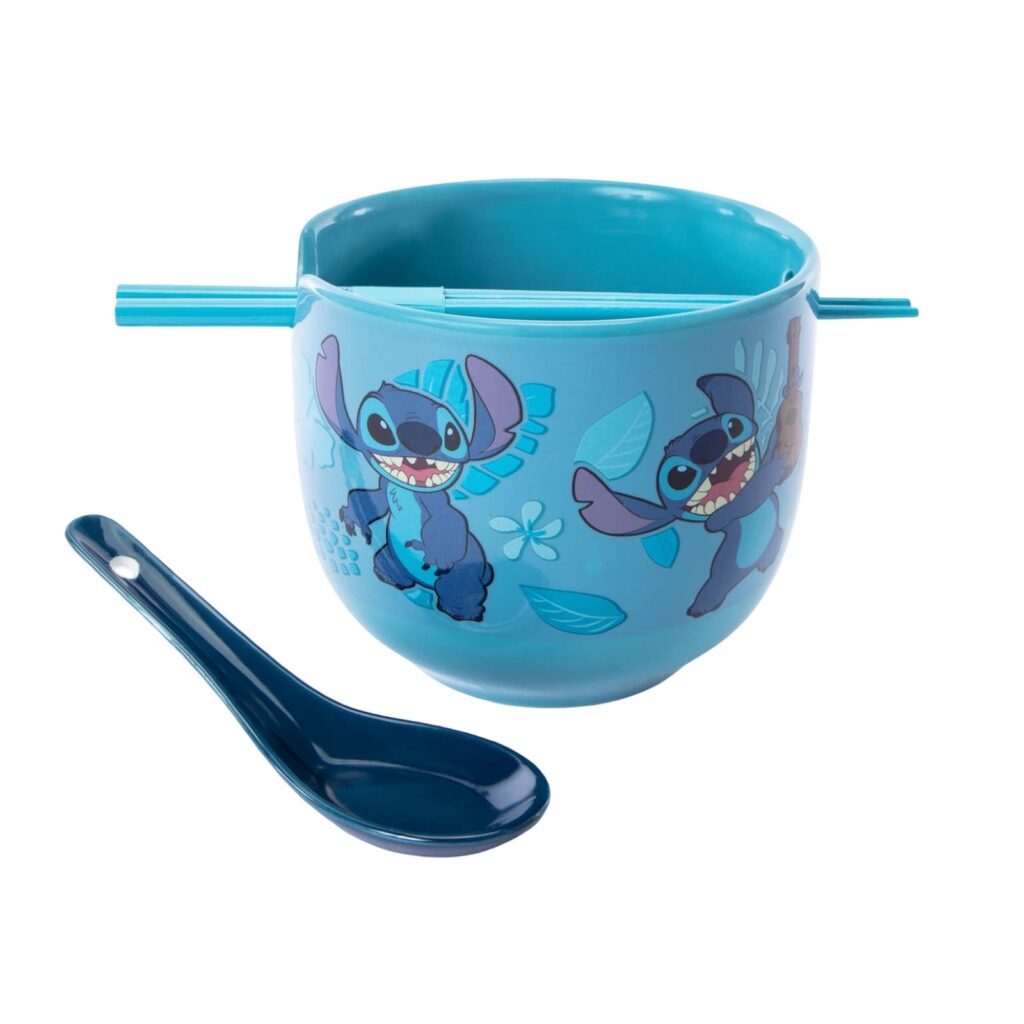 Stitch Tazón con palillos – Open Box