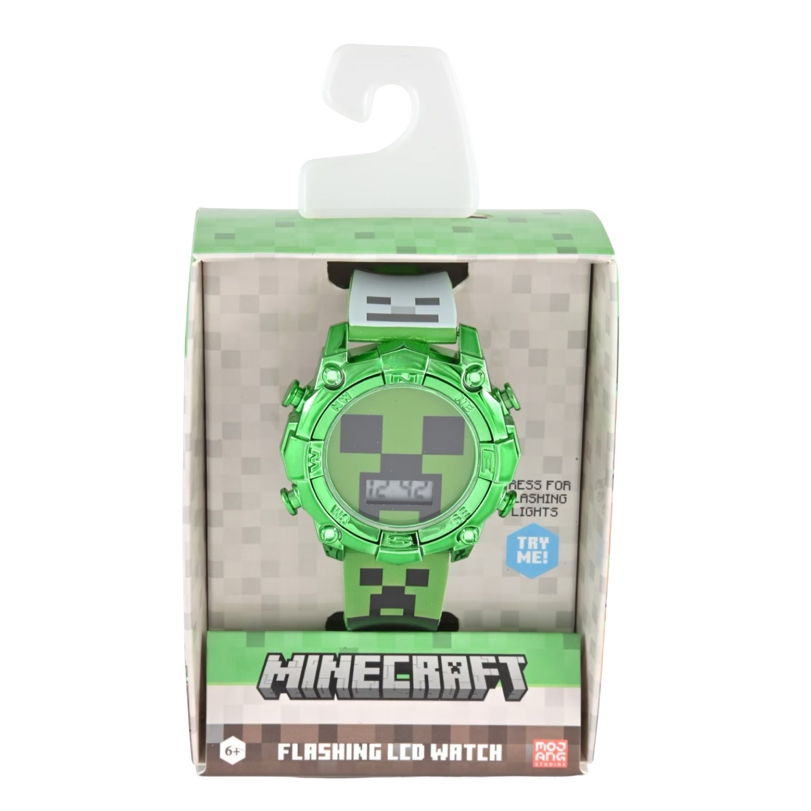 Minecraft Reloj Digital LED Touch – Open Box